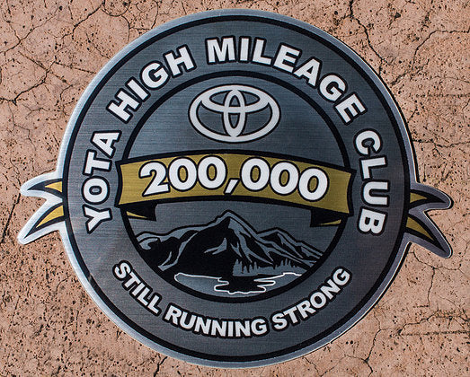 Sticker – Yota High Mileage Club
