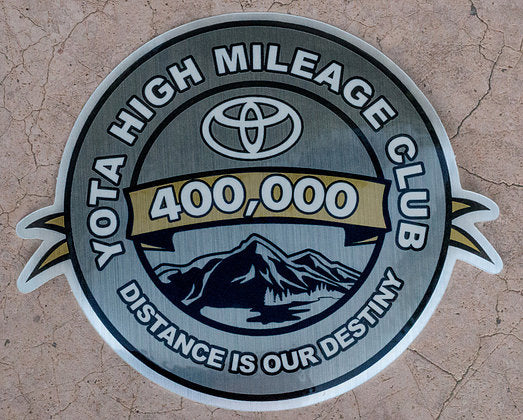 Sticker – Yota High Mileage Club